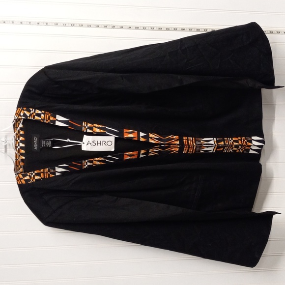 Ashro | Jackets & Coats | Ashro Womens Blazer Size 26w Color Black ...